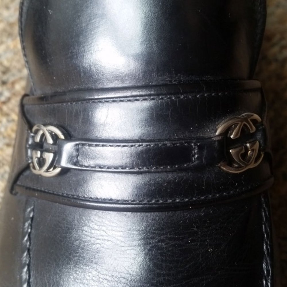 Original 1970's Gucci Seldom Seen Double Gg Logo Loaf… - Gem